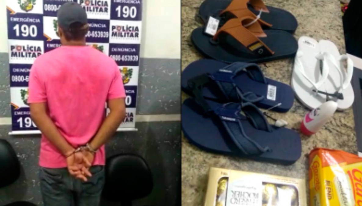 Homem é Preso De Joelhos Na Igreja Após Furto De Mercado Em Barra Do